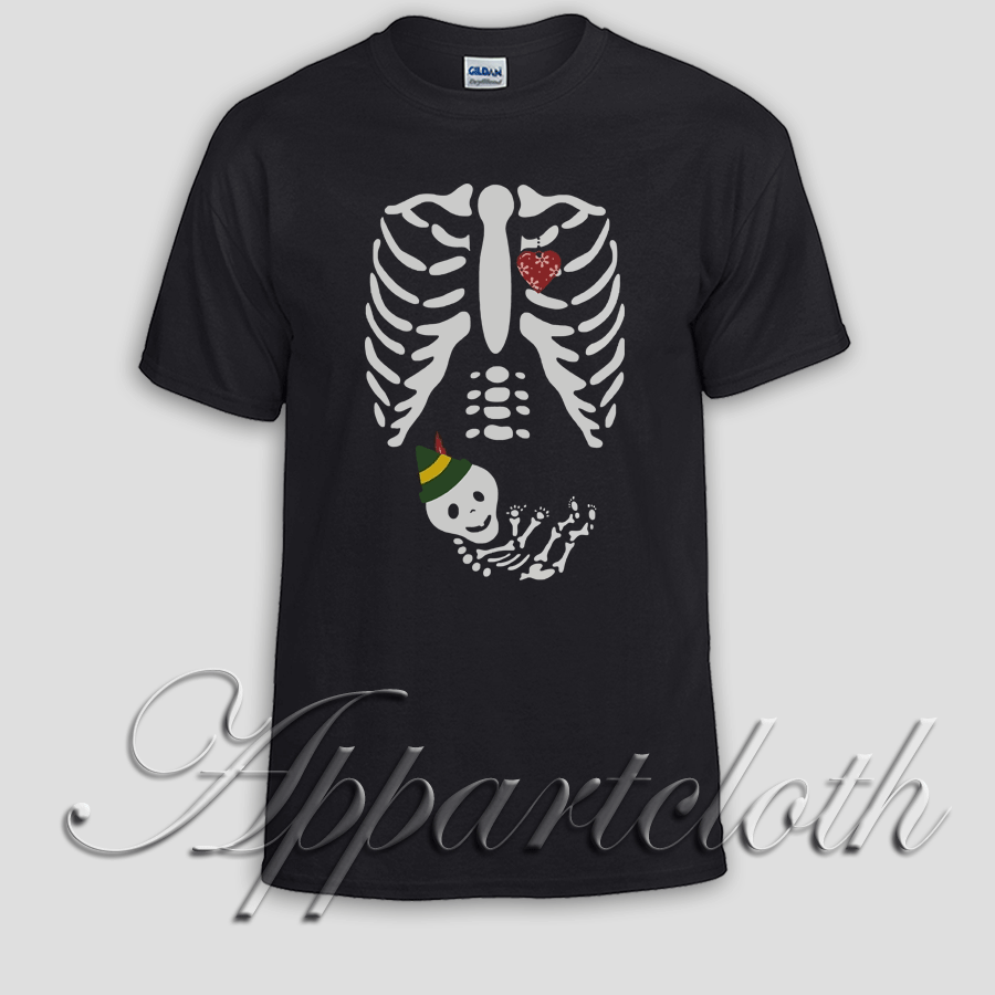 Elf Baby X-ray Unisex Tshirt