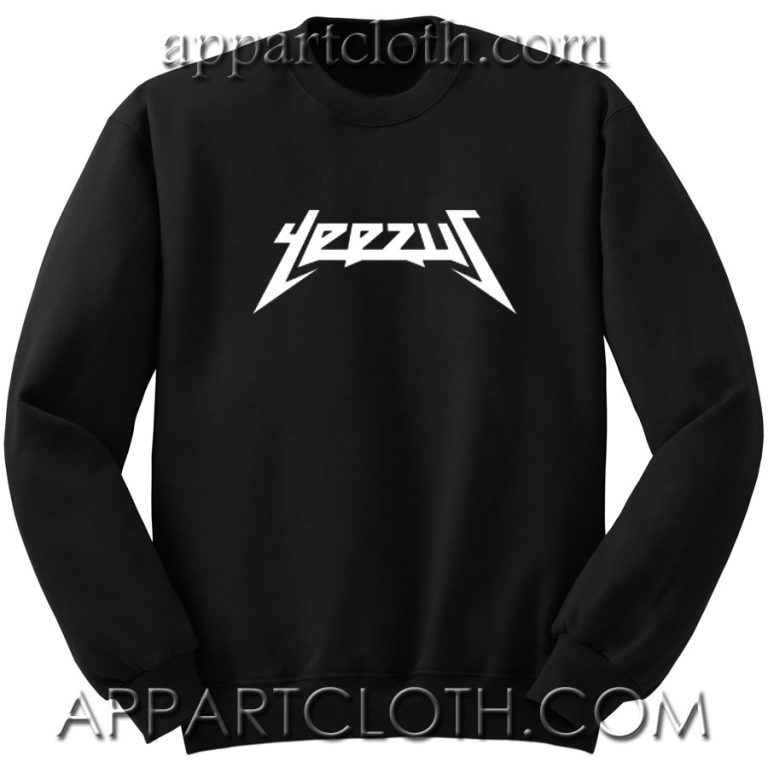 Yeezus logo kanye west custom Unisex Sweatshirts