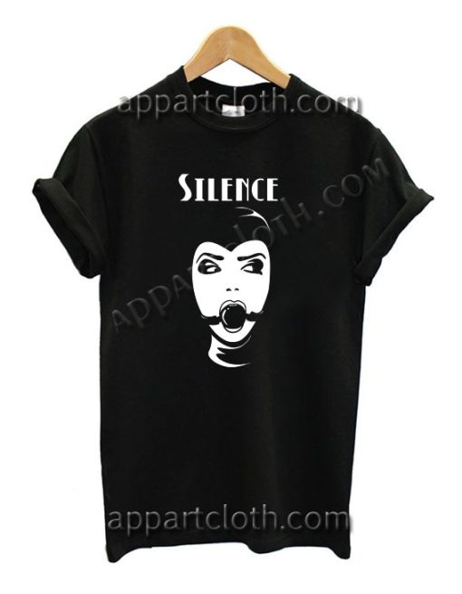Silence T Shirt Size S,M,L,XL,2XL