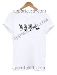 Sign language bruh Funny Shirts, Funny America Shirts