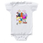 Adventure Time Collage Funny Baby Onesie, Funny Baby Bodysuit
