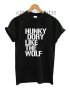 Hunky Dory Like The Wolf Funny Shirts Size XS,S,M,L,XL,2XL - appartcloth