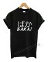 ばか BAKA Anime Funny Shirts XS,S,M,L,XL,2XL - appartcloth