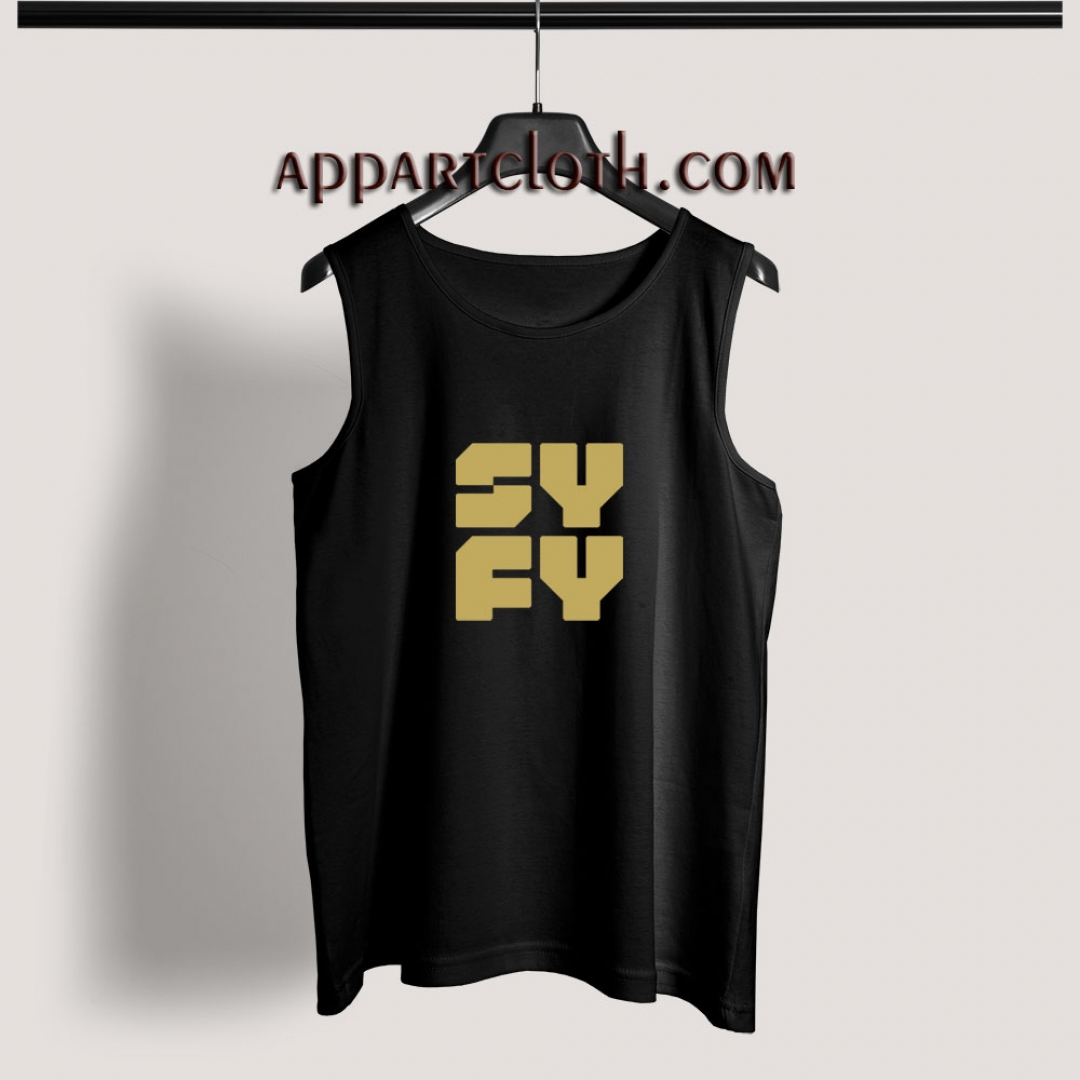 Syfy Symbol Adult tank top - appartcloth.com