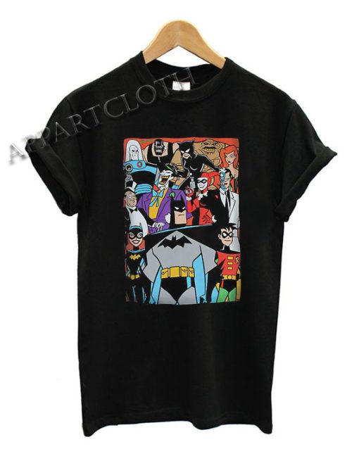 Batman The Animated Series Funny Shirts Size XS,S,M,L,XL,2XL - appartcloth