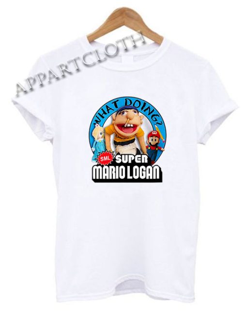 Super Mario Logan Funny Shirts Size XS,S,M,L,XL,2XL - appartcloth