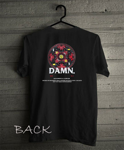 Kendrick Lamar Damn Funny Shirts Size XS,S,M,L,XL,2XL - appartcloth
