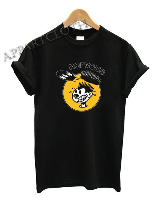 Nervous Record Shirts Size XS,S,M,L,XL,2XL - appartcloth