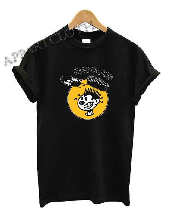 Nervous Record Shirts Size XS,S,M,L,XL,2XL - appartcloth