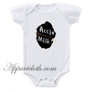 Accio Milk Funny Baby Onesie, Funny Baby Bodysuit