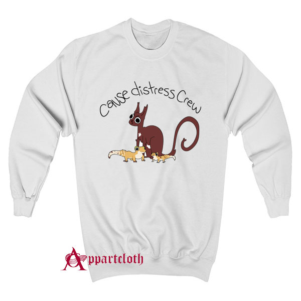 Cause Distress Crew Sweatshirt Unisex - Appartcloth.com