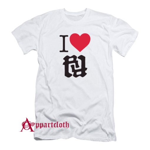 Kankan I Love RR T-Shirt Unisex - Appartcloth.com