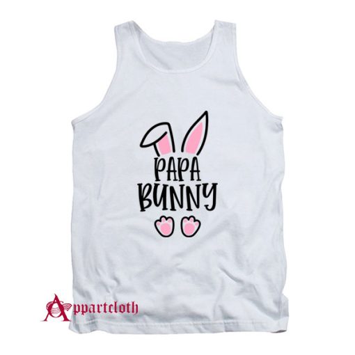 PaPa Bunny Tank Top Unisex - Appartcloth.com