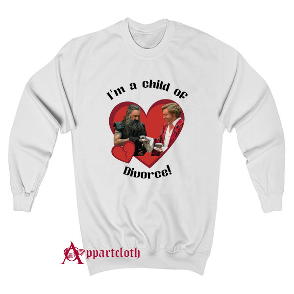 Black Bonnet I'm A Child Of Divorce Sweatshirt Unisex - Appartcloth.com