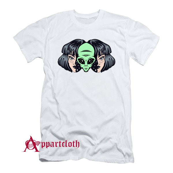 Alien Inside Human Girl T-Shirt Unisex - Appartcloth.com