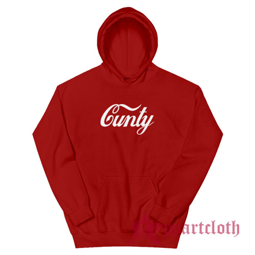 Cunty Coca Cola Parody Hoodie